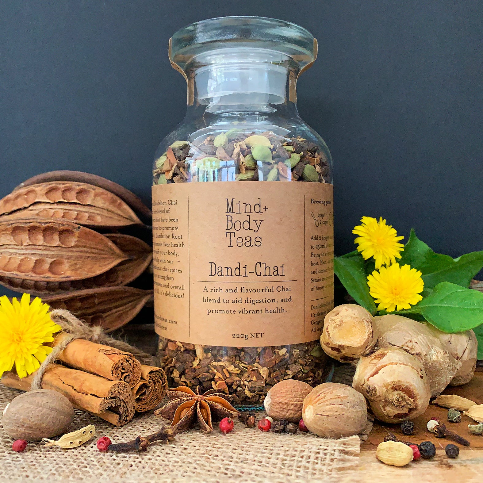 Dandi-Chai (Limited Edition) – Mind + Body Teas